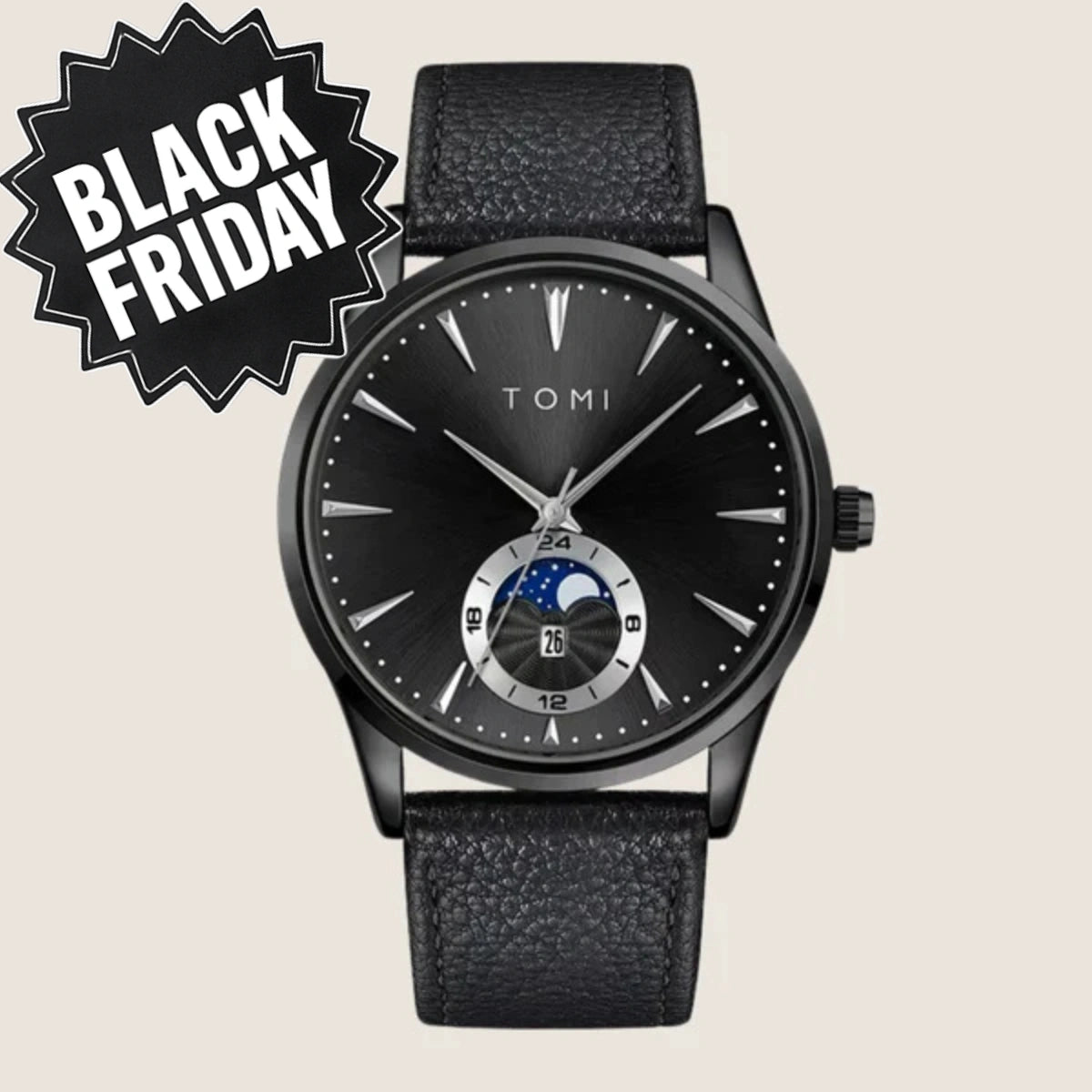 Monarch Élégance PZ® Watch – Timeless Class with Modern Accents - [BLA